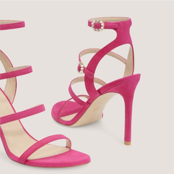 Stuart Weitzman | Shoes | New Stuart Weitzman Dazzle Gladiator 0 Sandal ...